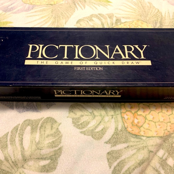 Pictionary | Games | Pictionary First Edition Board Game Vintage 985 ...
